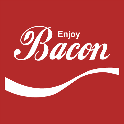 Enjoy Bacon T-shirt Tees Bacon - Flash Sale - Food - Funny - Graphic ...