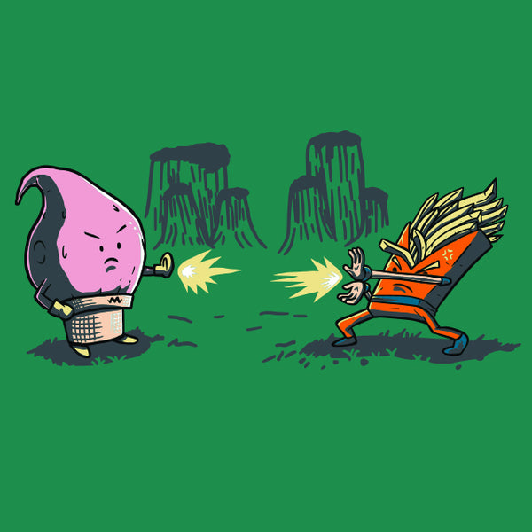 Dbz Food Fight T-shirt Tees Dragonball - Dragonball z - Food - Goku ...