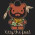 Kitty The Fool T-shirt Tees Cartoons - Funny - Hello Kitty - Mr t - Mr ...